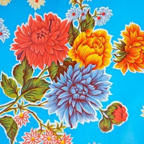 Mexican Oilcloth Fabric Sarape Print Fabric Tablecloth Crafts PVC ...